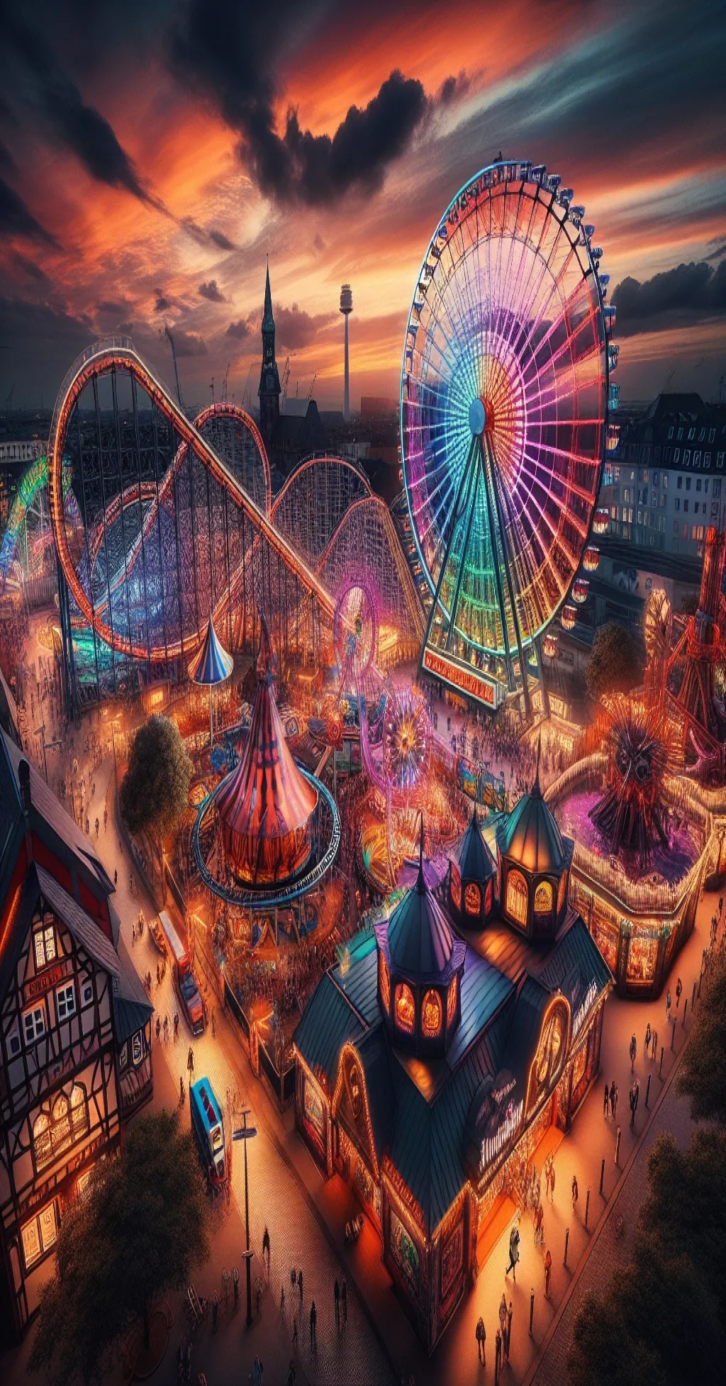 Fahrgeschäfte beim Hamburger Dom ⇒ Übersicht & Highlights der Saison